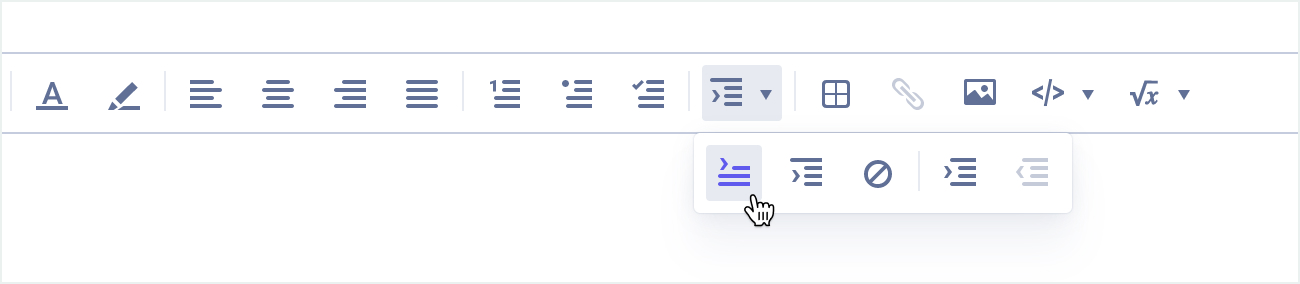 Indenting Text Indenting Text