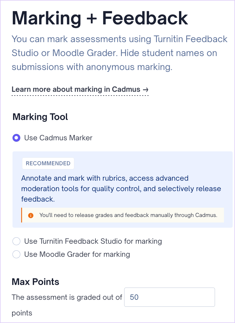 Cadmus Marker for Classic Cadmus
