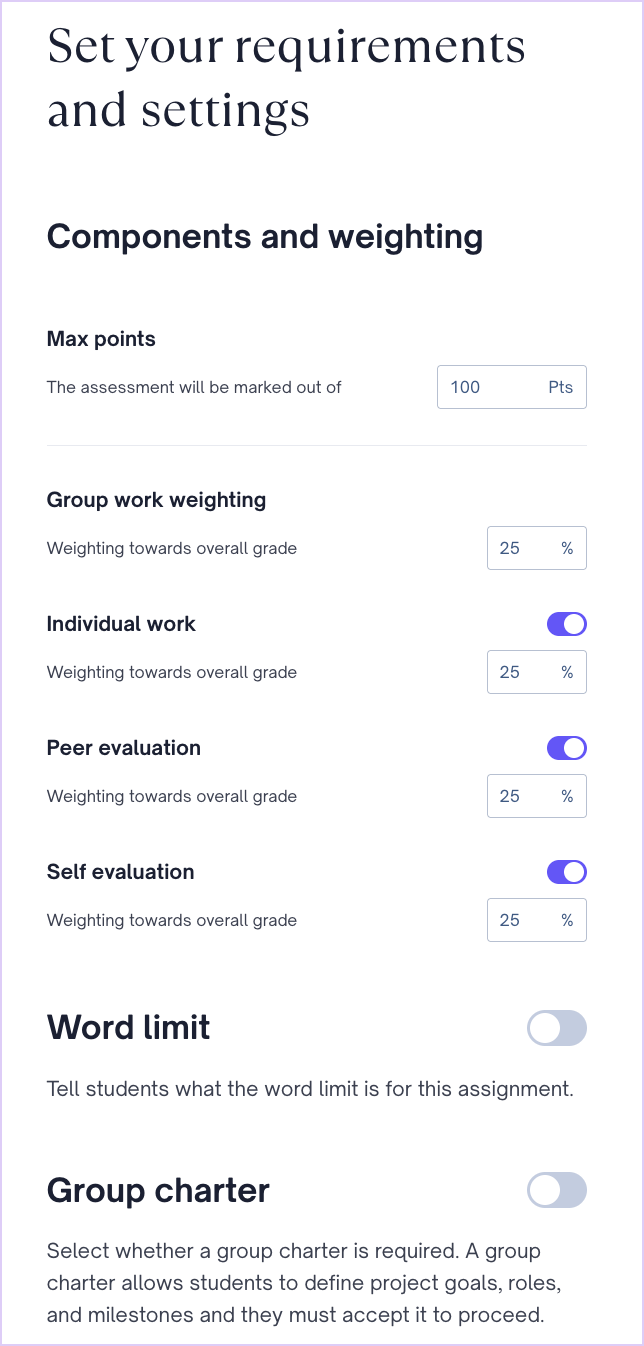 Intro to Group Assessments